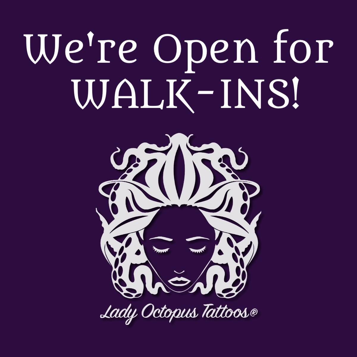 Lady Octopus Tattoos Arlington, VA | Lady Octopus Tattoos
